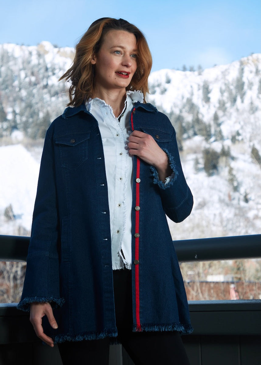 Park Slope Denim Jacket Denim – francesbrewster